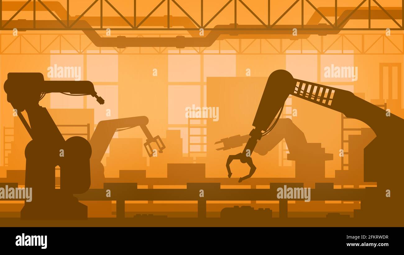 Articulated robots Stock Vector Images - Alamy