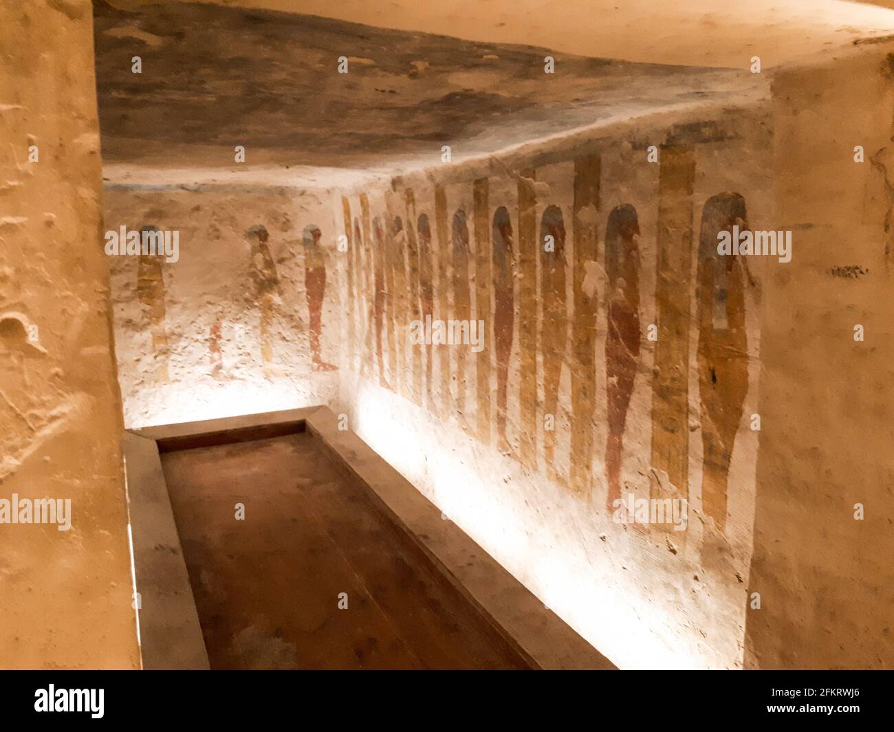 Tomb Pharaoh Laying Down