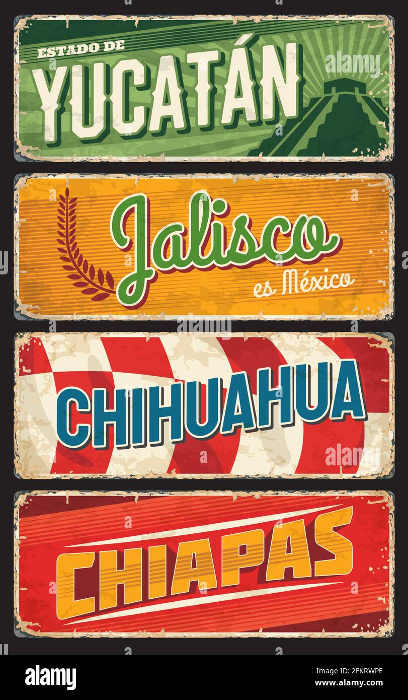 Mexico road signs Stock Vector Images - Alamy