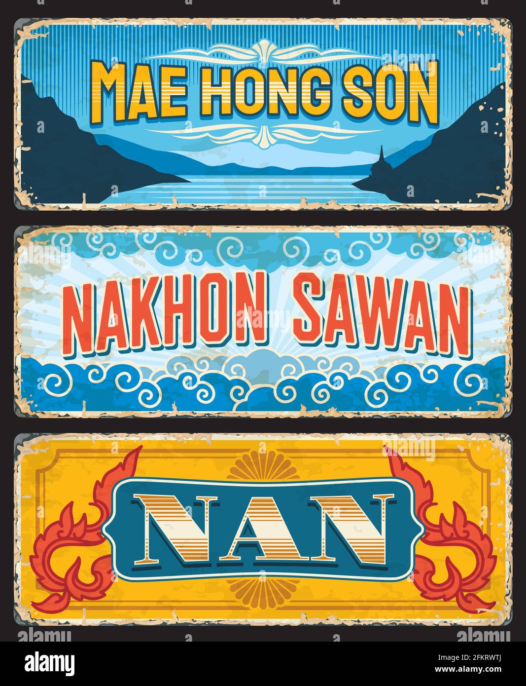 Nan mountain Stock Vector Images - Alamy