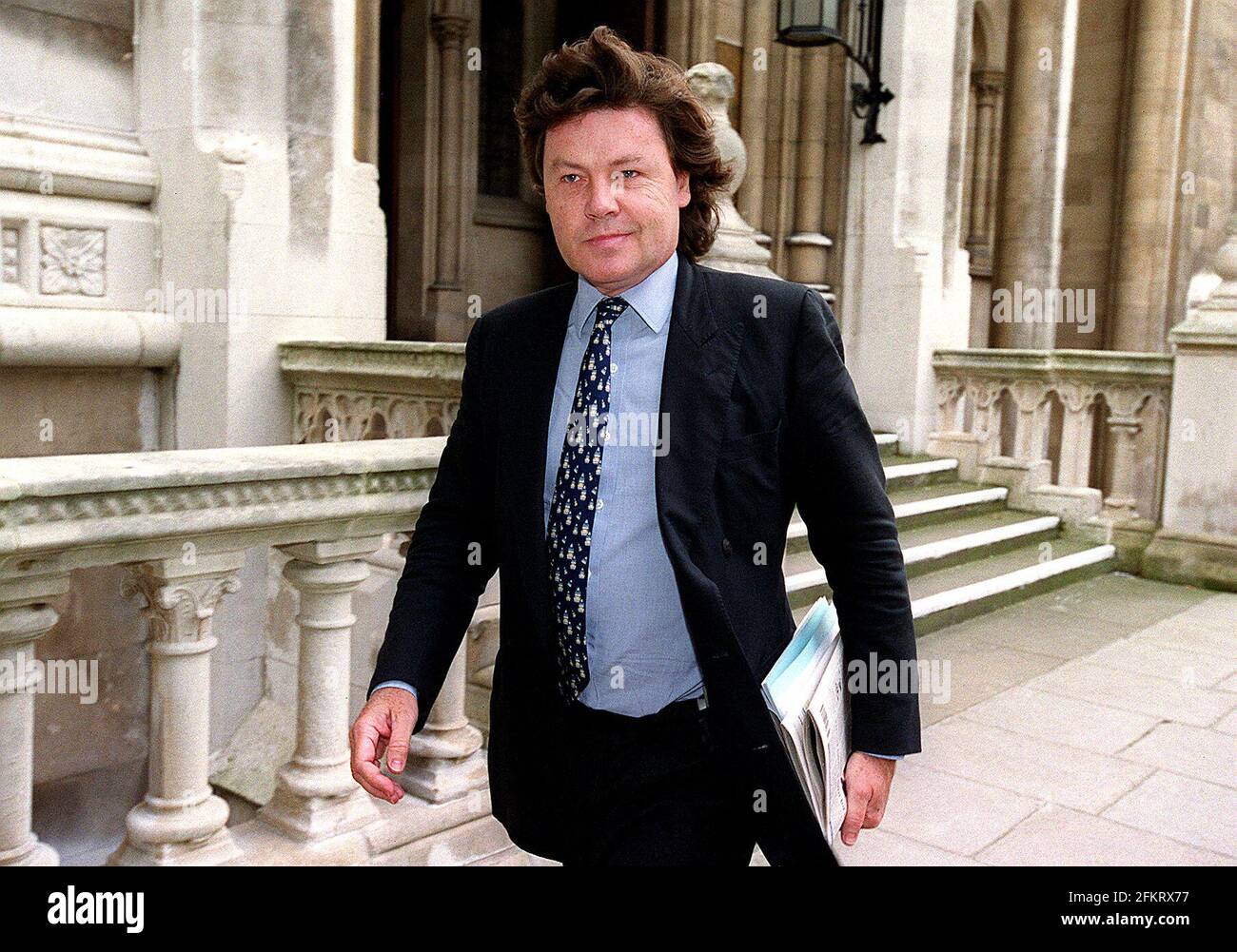 MP RUPERT ALLASON LEAVING THE HIGH COURT THIS AFTERNOON AFTER HIS CASE ...