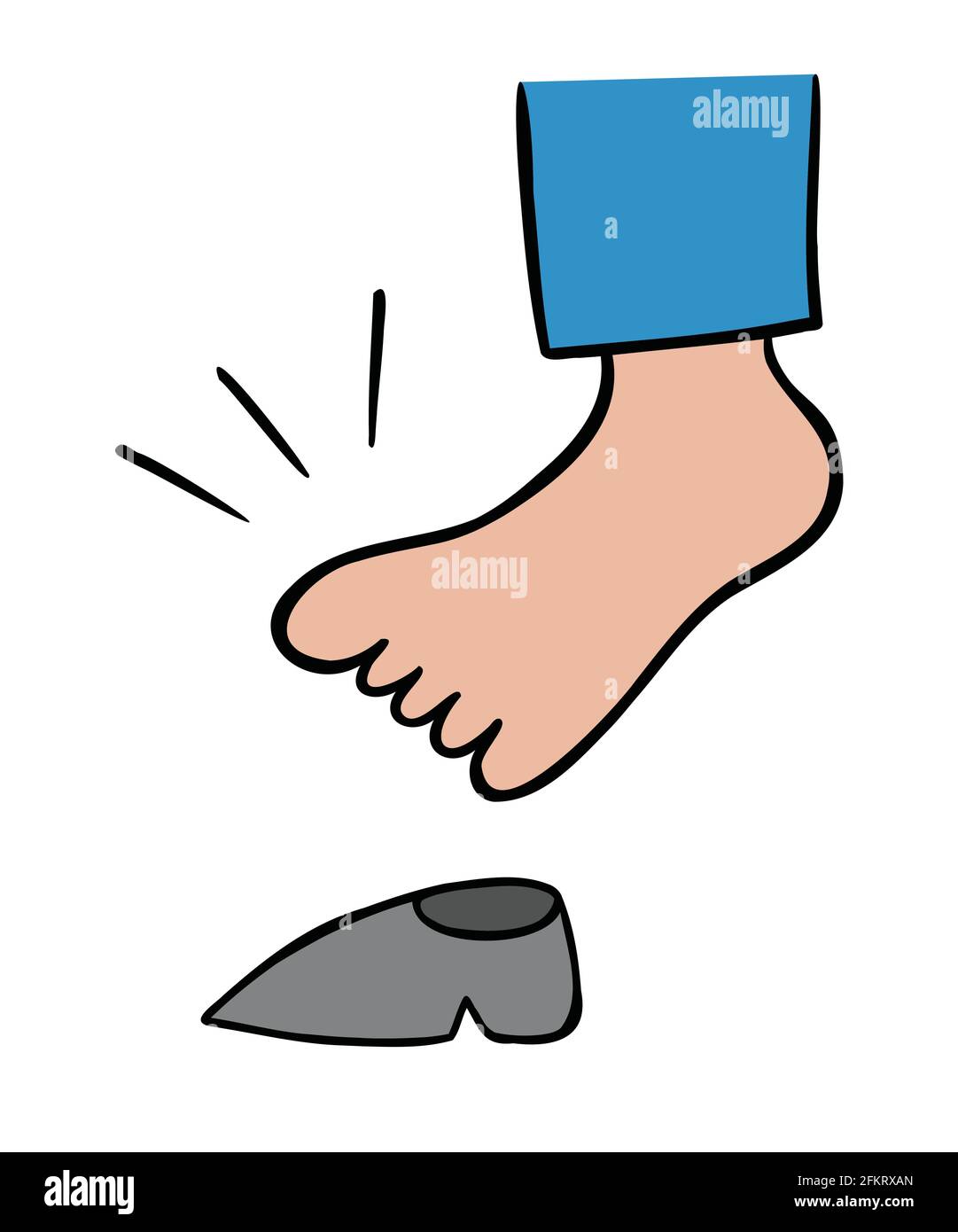 Clipart Toe