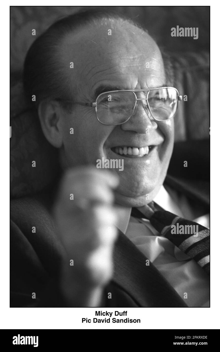 Micky Duff the Boxing Promoter June 1999 Stock Photo - Alamy