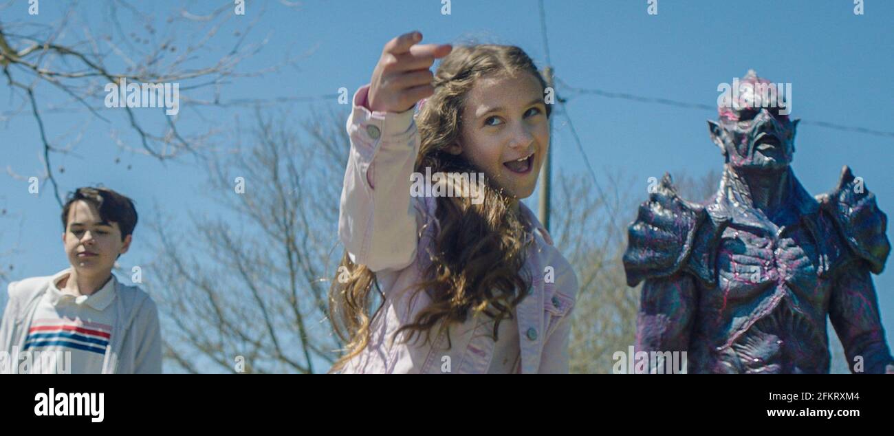 PSYCHO GOREMAN, from left: Owen Myre, Nita-Josee Hanna, Matthew Ninaber ...