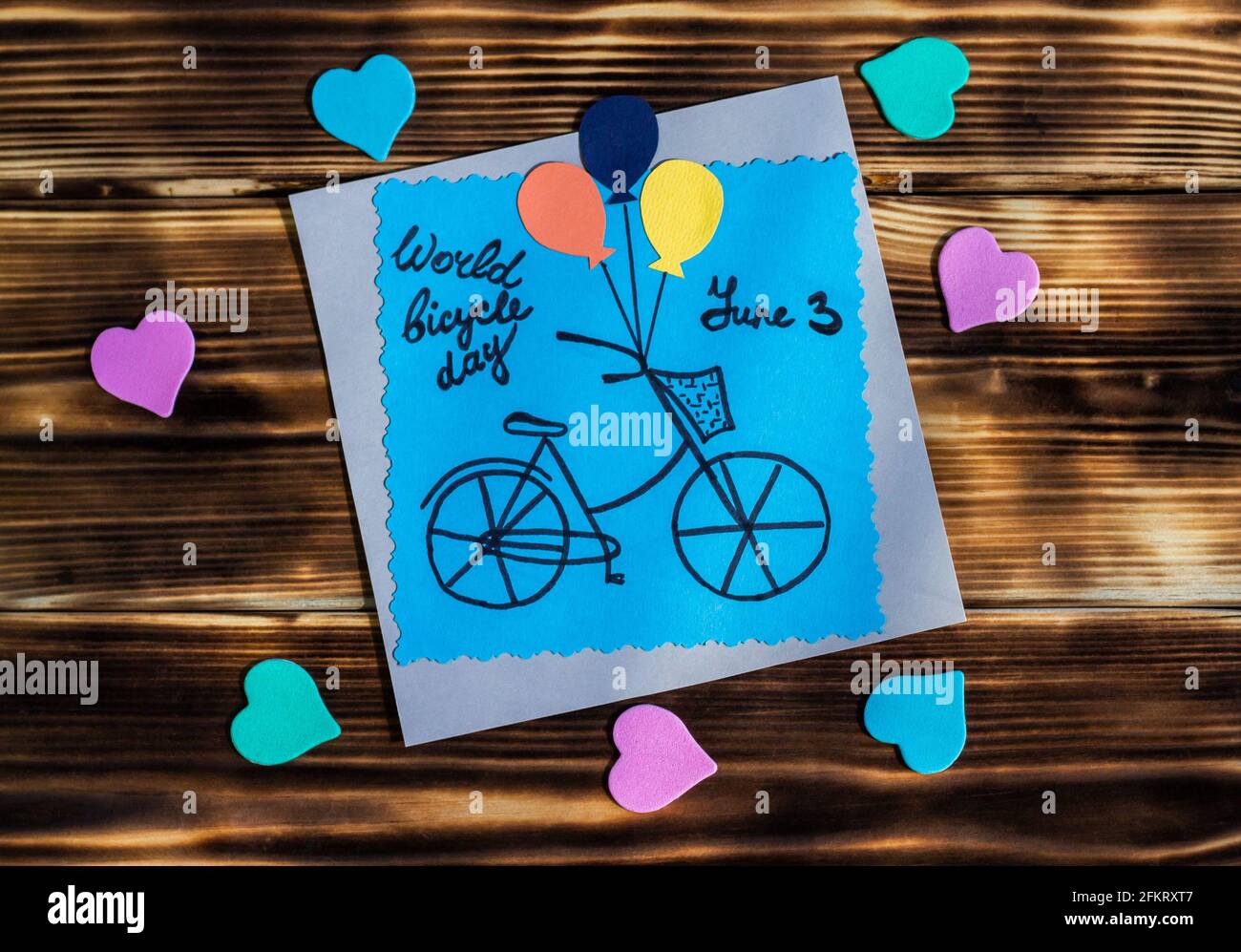 Step by step tutorial on making a colored cardboard greeting card. How ...