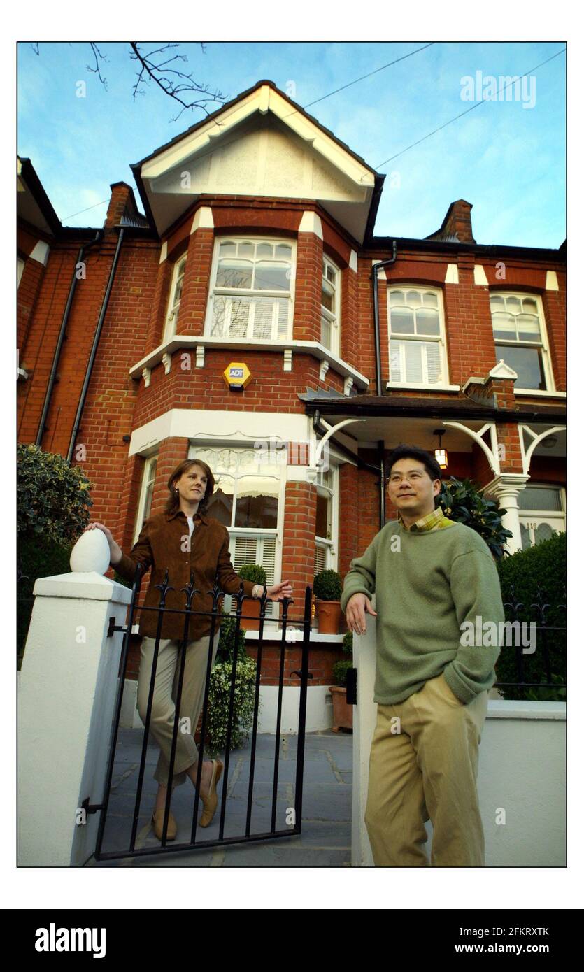 The home in Southfields, South West London of Liz and Francis Neo.pic ...