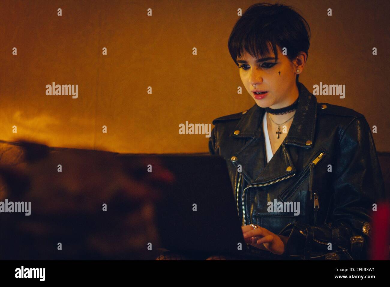 SKULL: THE MASK, Greta Antoine, 2020. ph: Lucas Kappaz /© Shudder ...