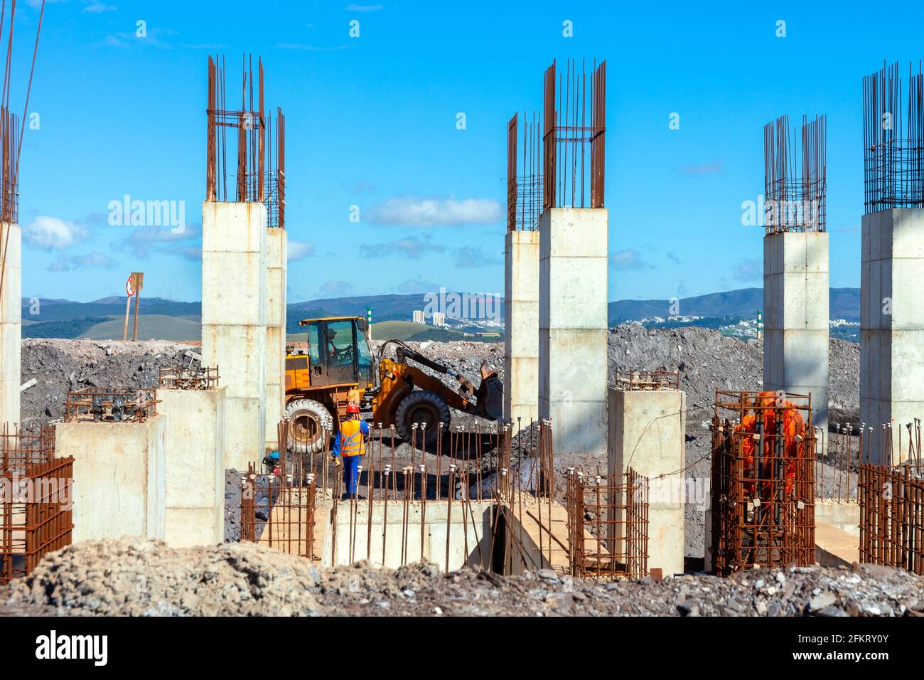 Large construction, bridges, buildings, industry execution of the ...