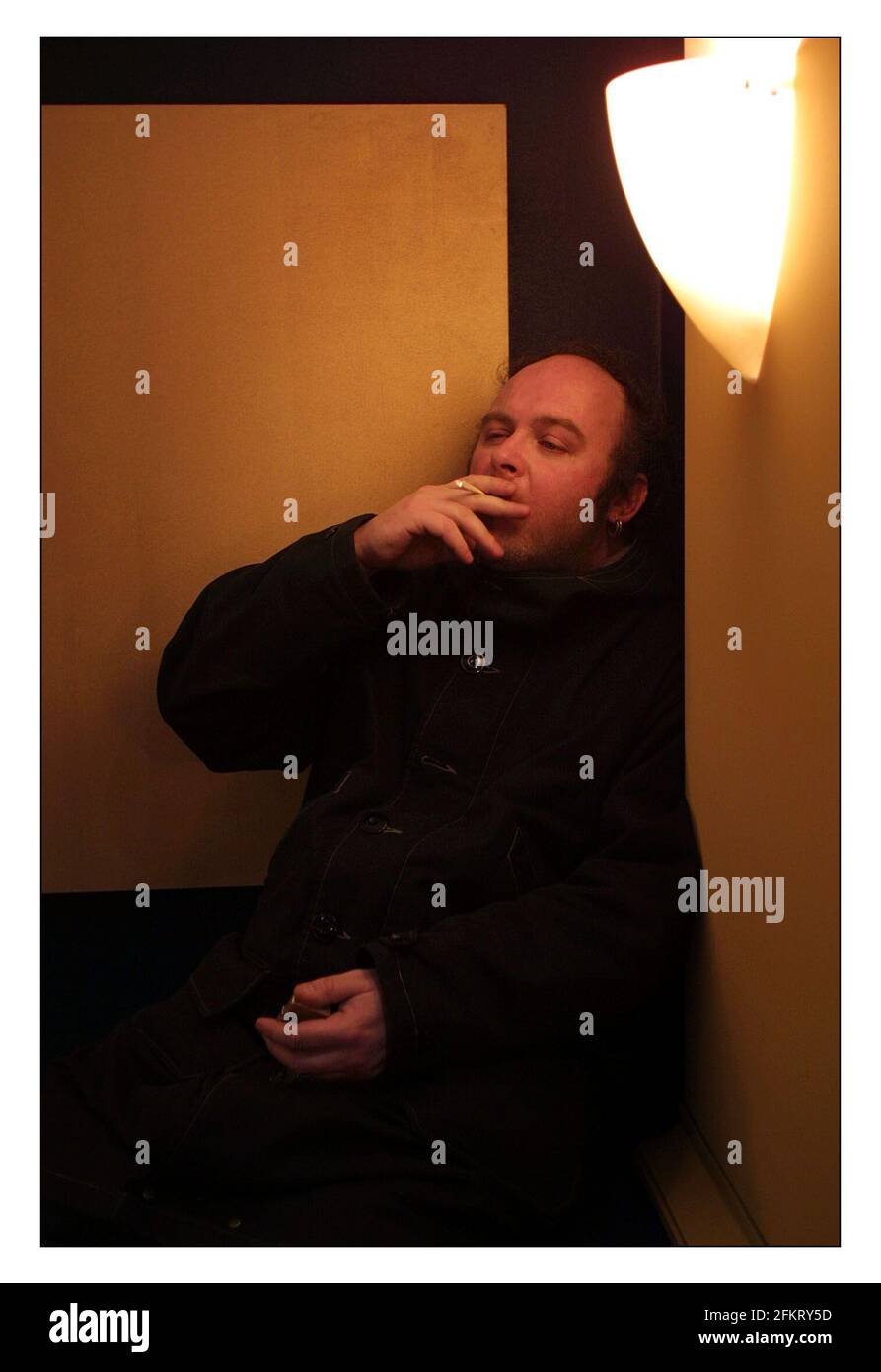 Naill Griffiths writer from Liverpool photographed in London.pic David ...