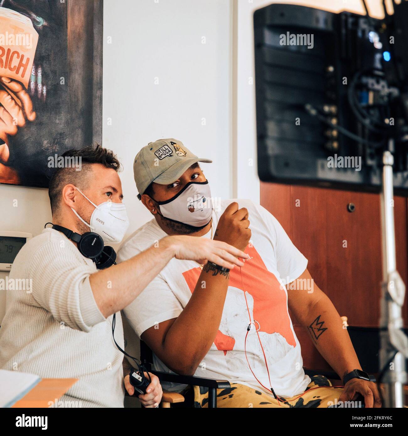 TWO DISTANT STRANGERS, from left: co-directors Martin Desmond Roe ...