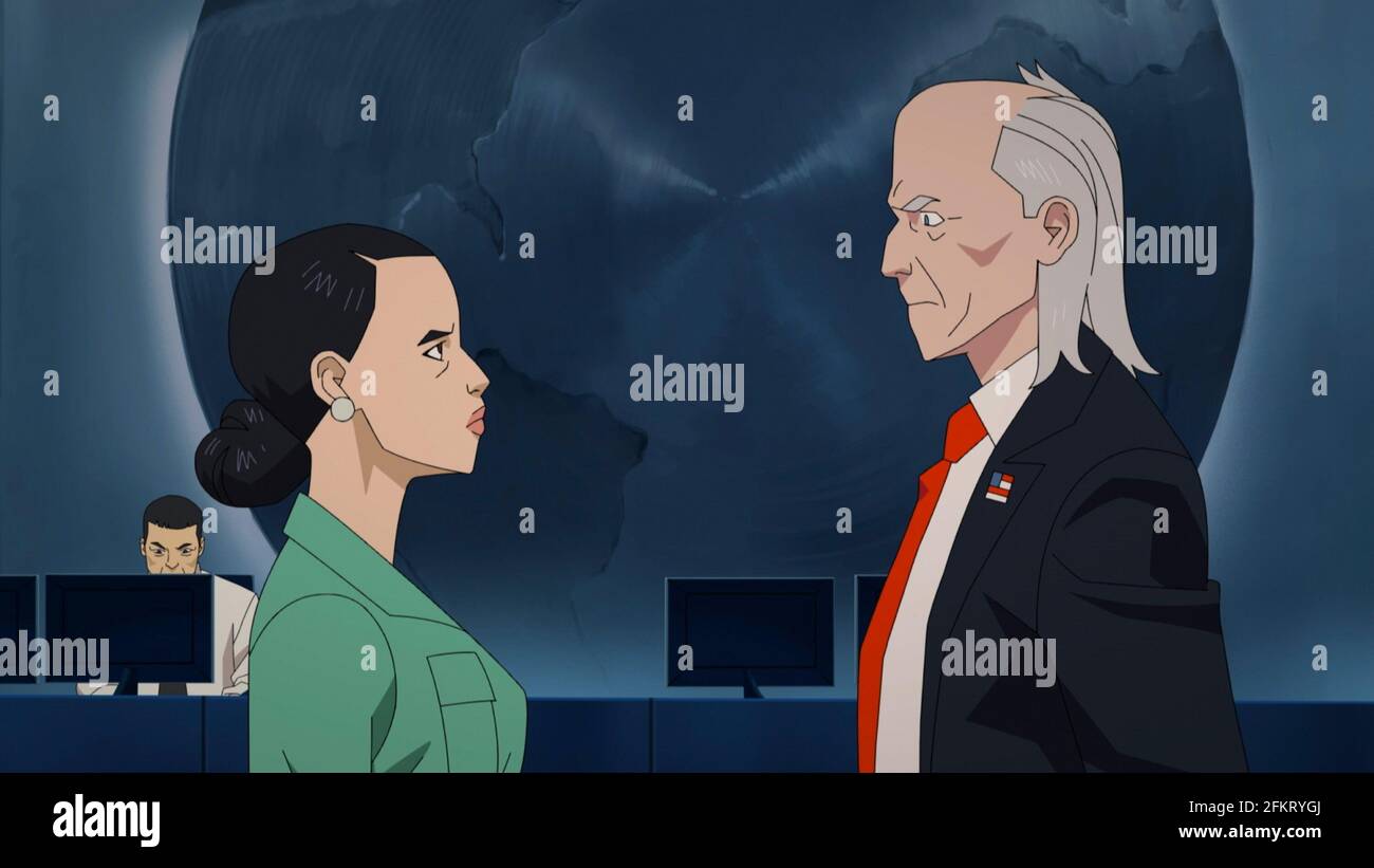 INVINCIBLE, from left: Debbie Grayson (voice: Sandra Oh), Cecil Stedman ...