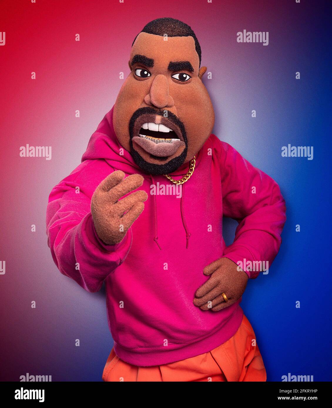 LET'S BE REAL, Kanye West puppet (voice: Savvy the Amusing), (Season 1 ...