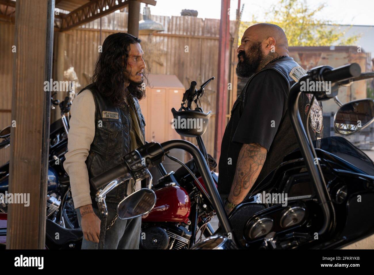 MAYANS M.C., from left: Richard Cabral, Vincent Rocco Vargas ...