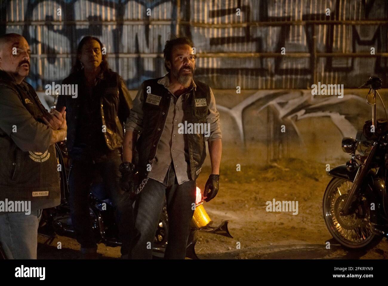 MAYANS M.C., center: Michael Irby, 'What Comes of Handlin' Snakeskin ...