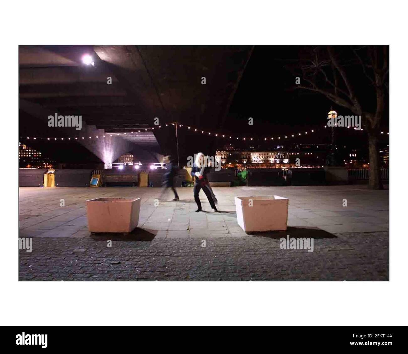 Busker with violin Cut Out Stock Images & Pictures - Alamy