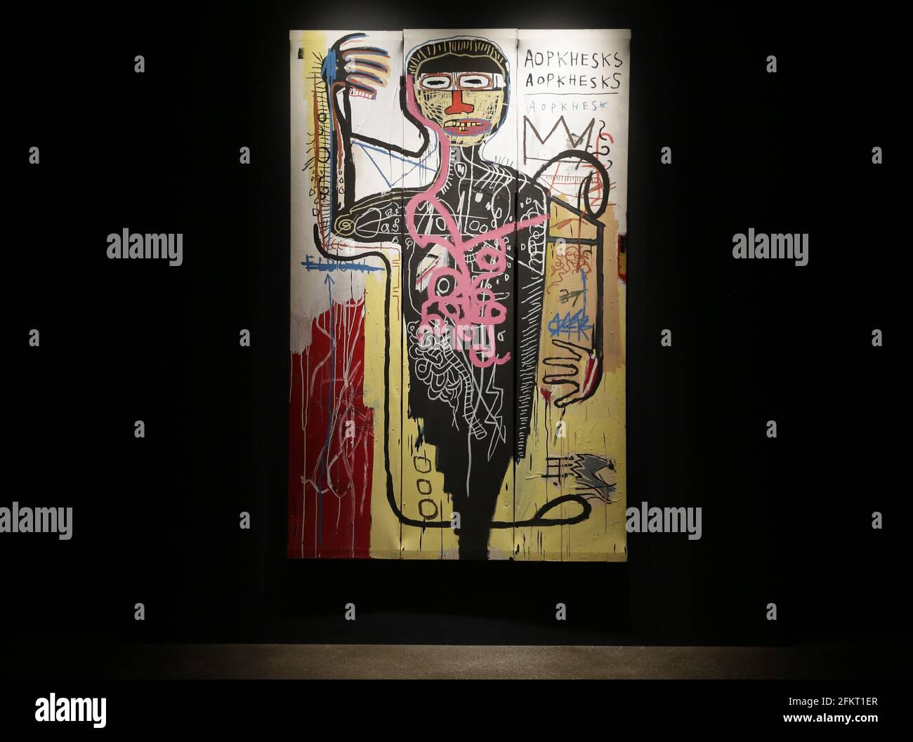 New York, United States. 03rd May, 2021. Versus Medici by Jean-Michel ...