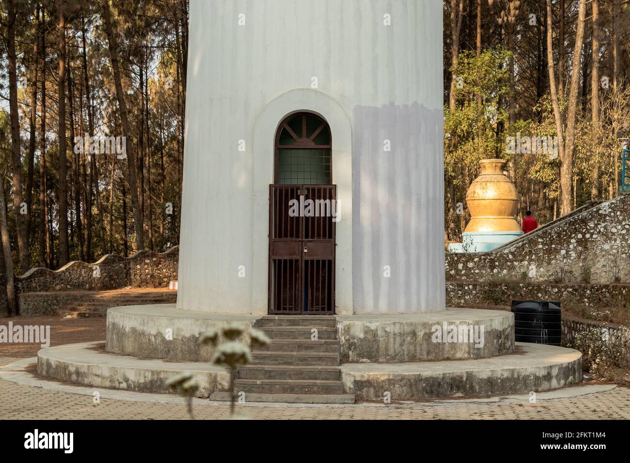 Entrance gate to Tansen View Tower, Shreenagar from where you can view ...