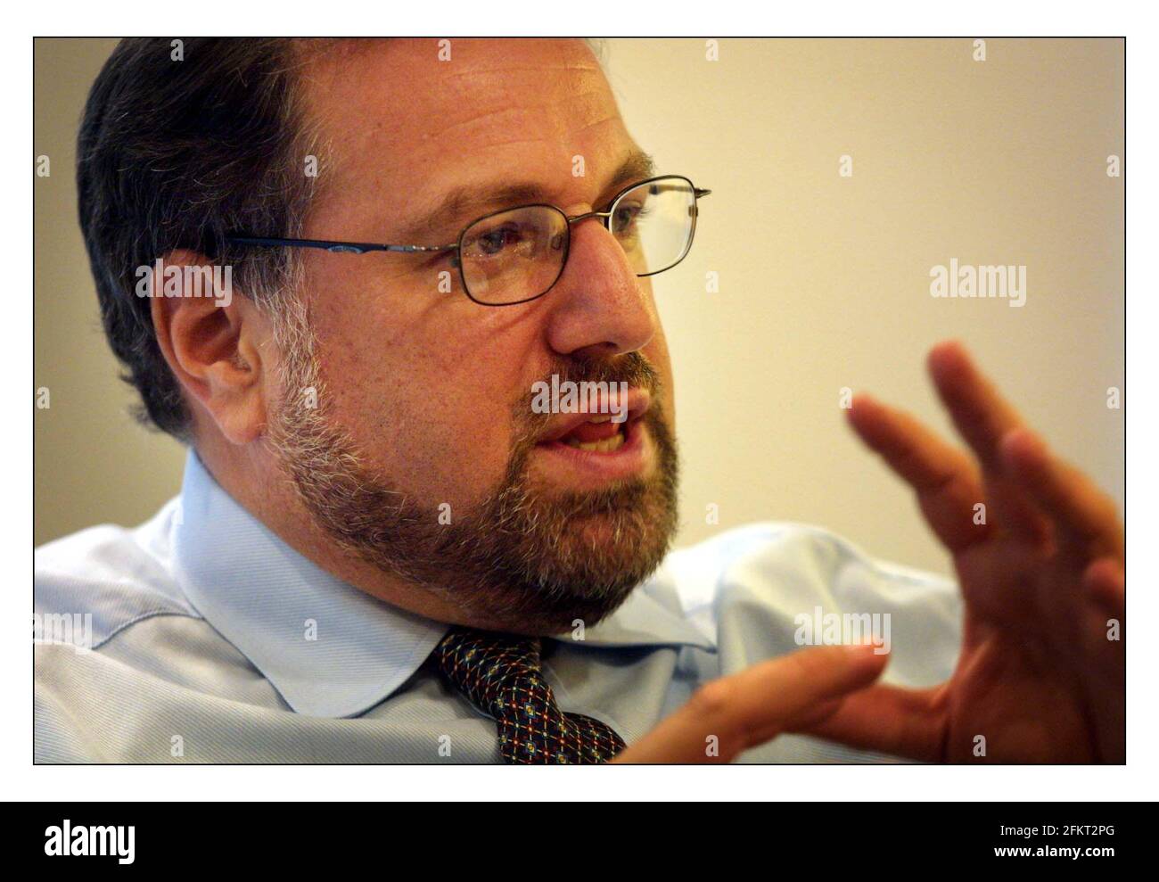 Mick Davis Chief Exec...... Xstrata pic David Sandison. 28/2/2002 Stock ...