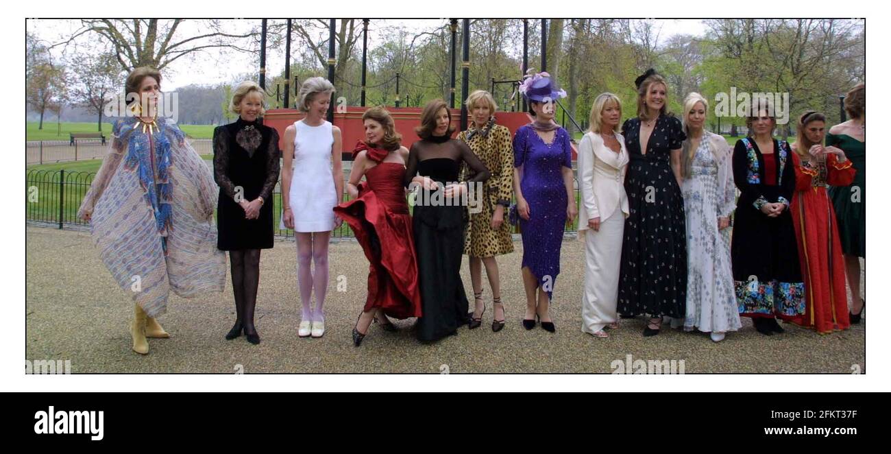 The 2002 NSPCC Berkeley Dress Show, the traditional start to the London ...