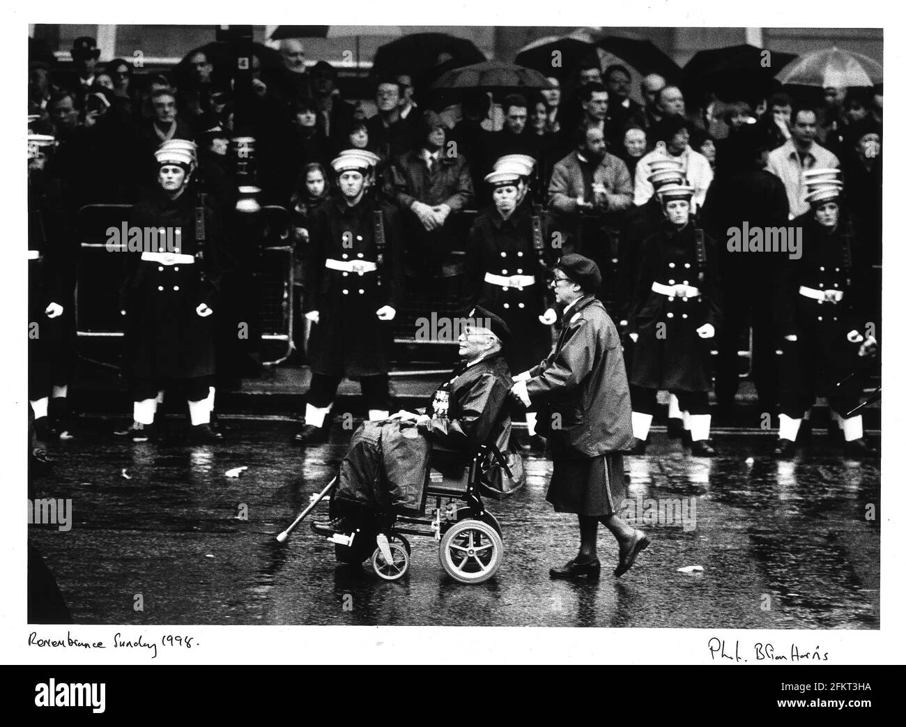 Remembrance Sunday November 1998 Stock Photo - Alamy