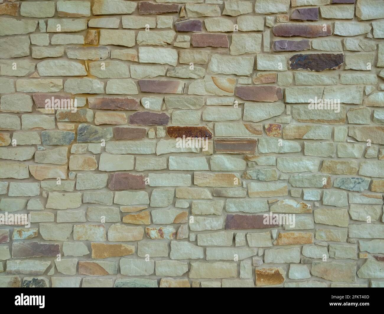 sand stone granite fortress castle garden wall wide angle view with ...