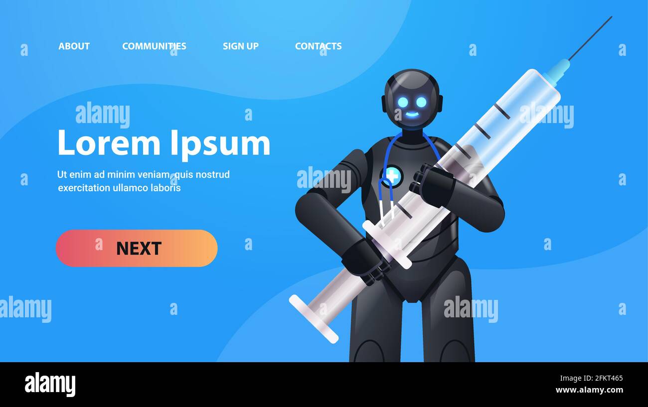 Black medical tech cartoon hi-res stock photography and images - Alamy