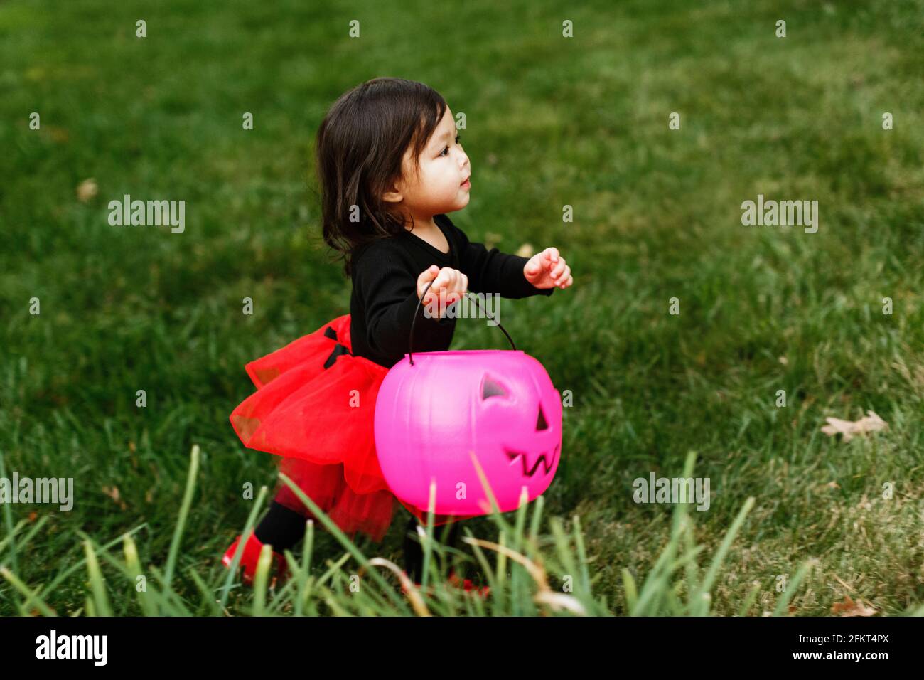 Trick treat cute child in hi-res stock photography and images - Alamy