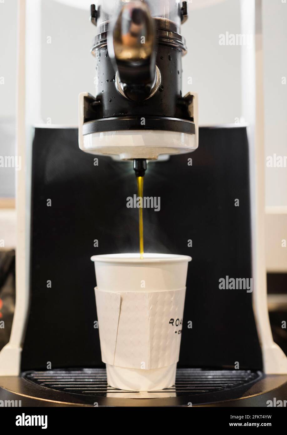 Coffee flowing hi-res stock photography and images - Alamy