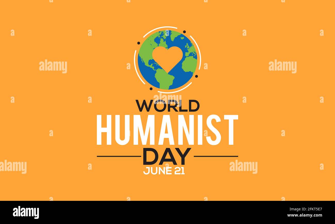 World Humanist Day Celebrated On June Every Year. Humanism vector ...
