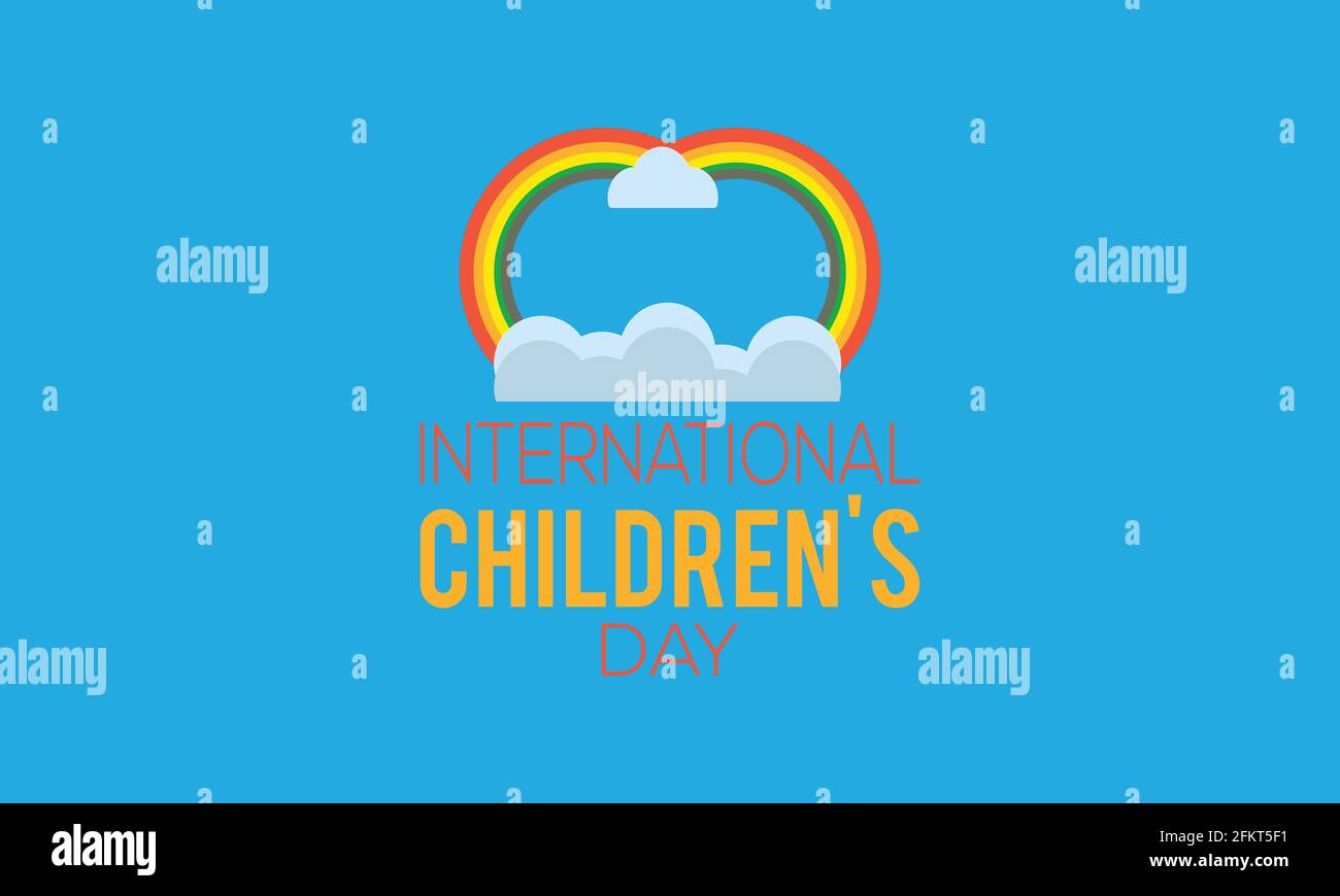 International Children's Day. Banner, Poster of Children Awareness ...
