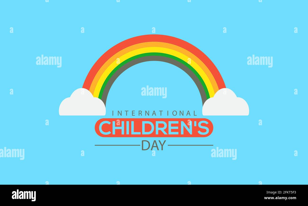 International Children's Day. Banner, Poster of Children Awareness ...