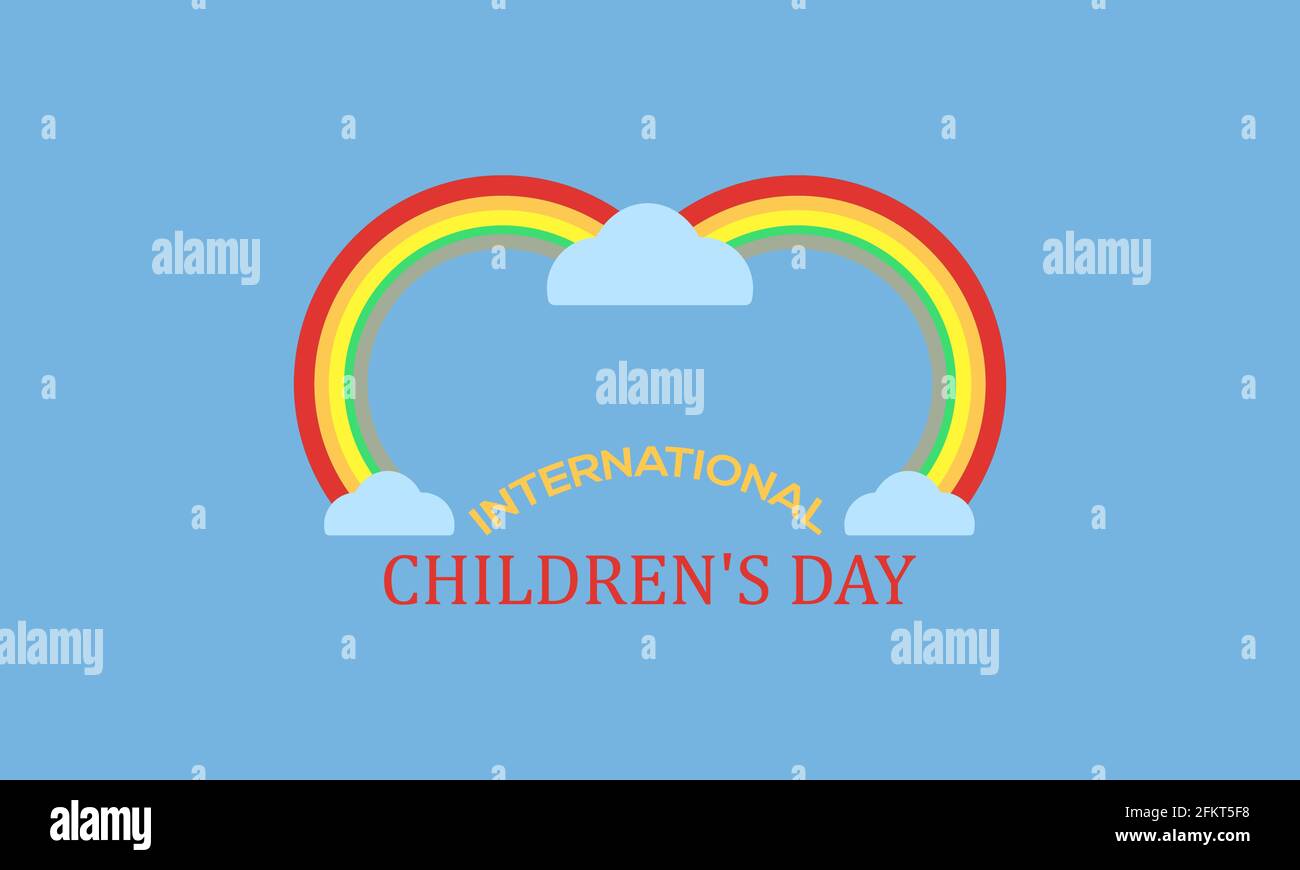 International Children's Day. Banner, Poster of Children Awareness ...