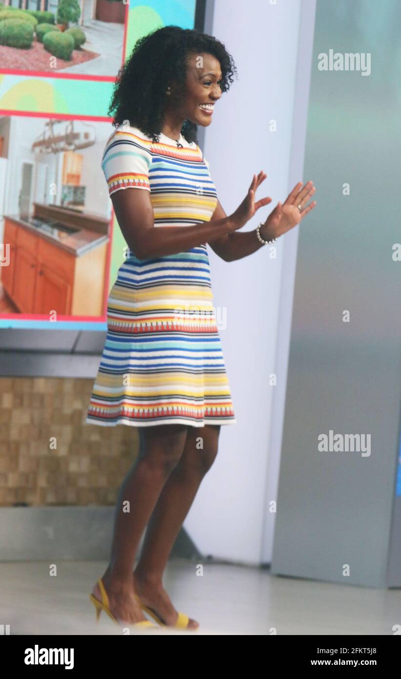 New York, NY, USA. 3rd May, 2021. Janai Norman on the set of Good ...