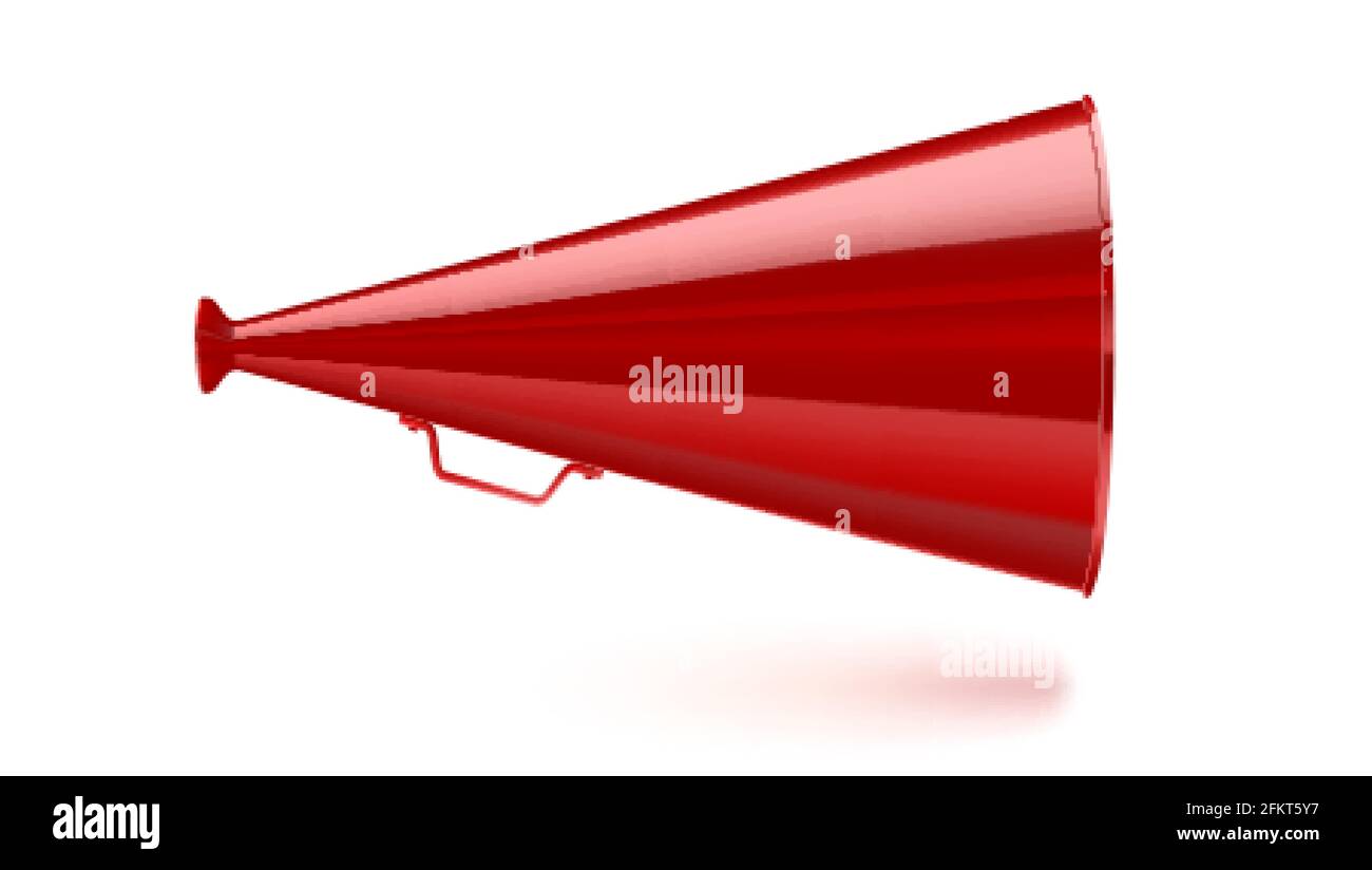Red Megaphone Icon