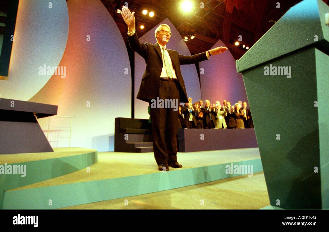 John Major MP 7 October 1997John Major MP former Prime Minister at the ...