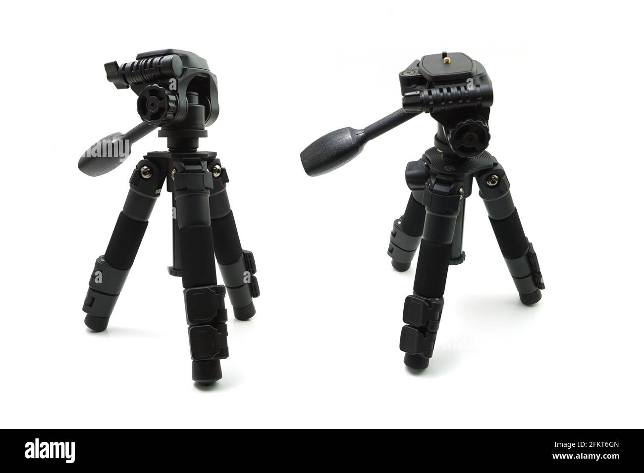 Broadcast digital camera on tripod Cut Out Stock Images & Pictures - Alamy