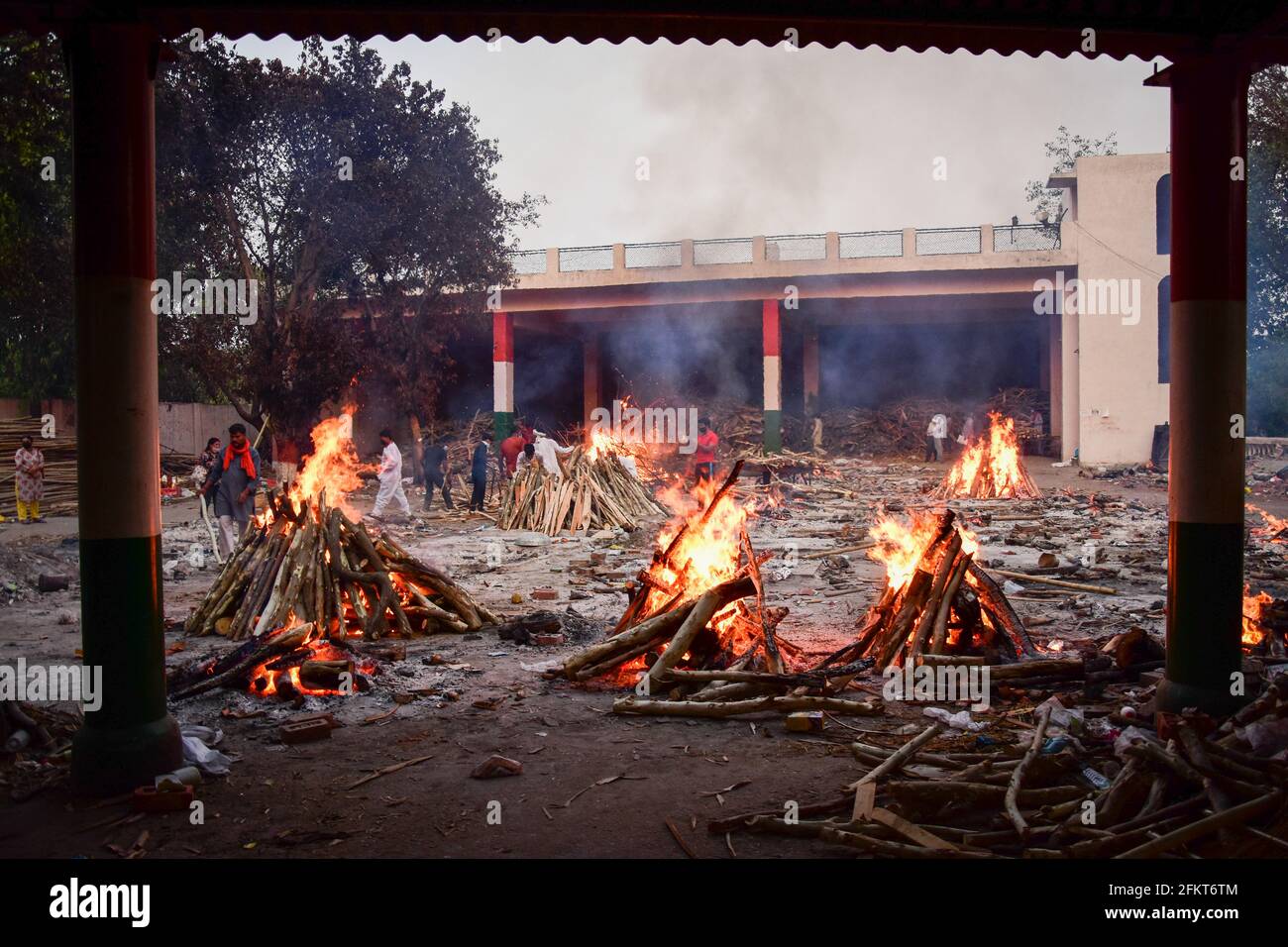 Burning crematorium hi-res stock photography and images - Alamy