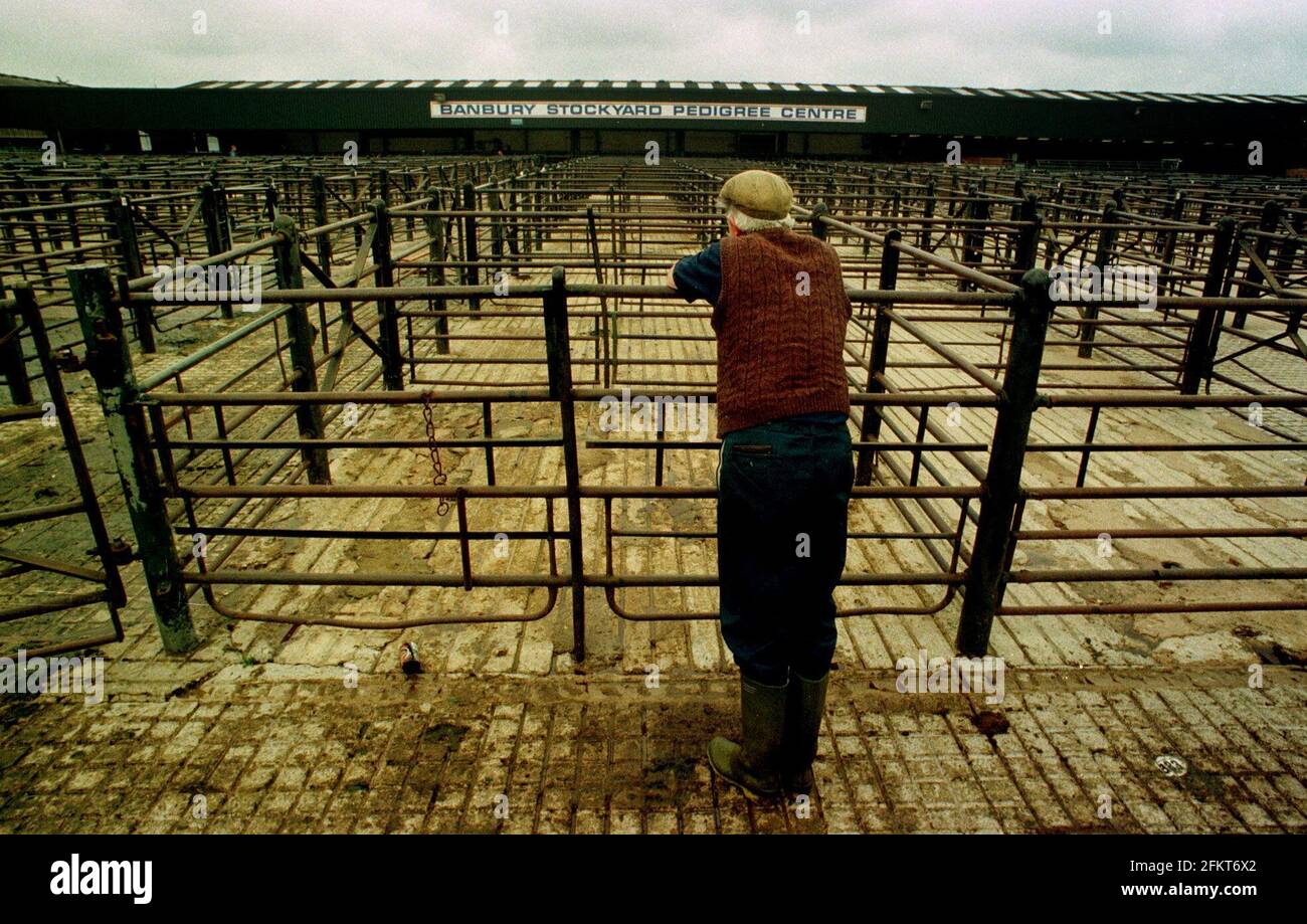 The end of Banbury Cattle Market in Oxfordshire Stock Photo - Alamy