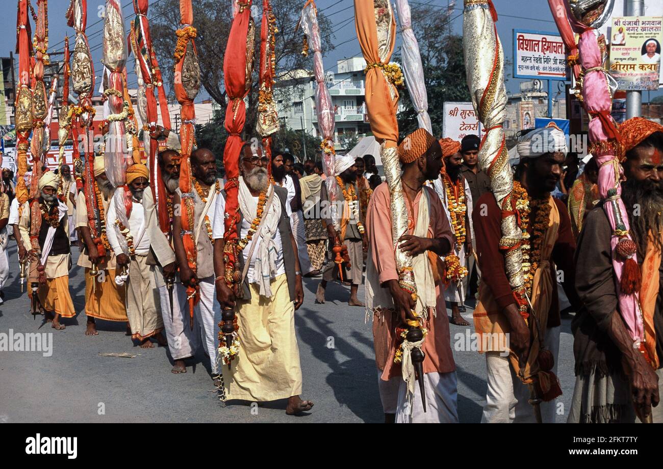 13.03.2010, Haridwar, Uttarakhand, India, Asia - Pilgrimage on the way ...