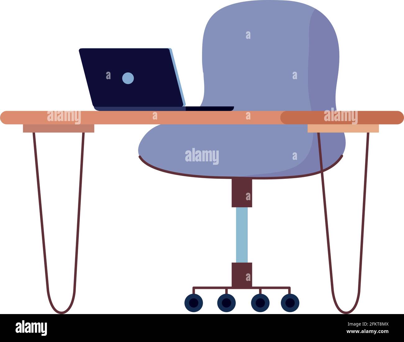 office workplace scene Stock Vector Image & Art - Alamy