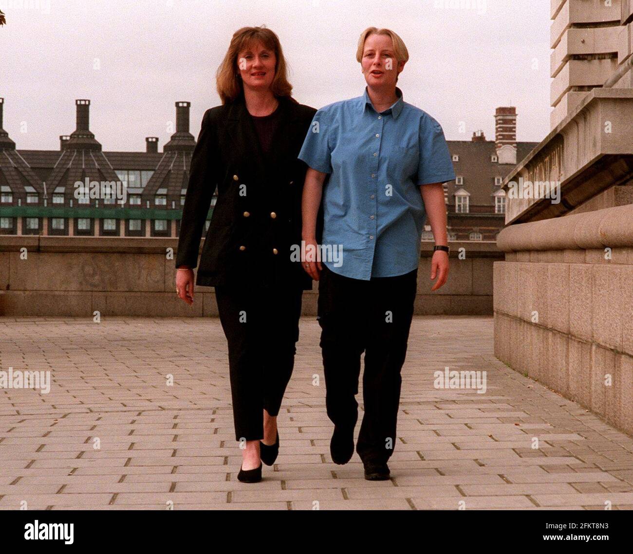 Eurostar Dress Code Dispute October 1999Lynn Mackay right and Debbie ...
