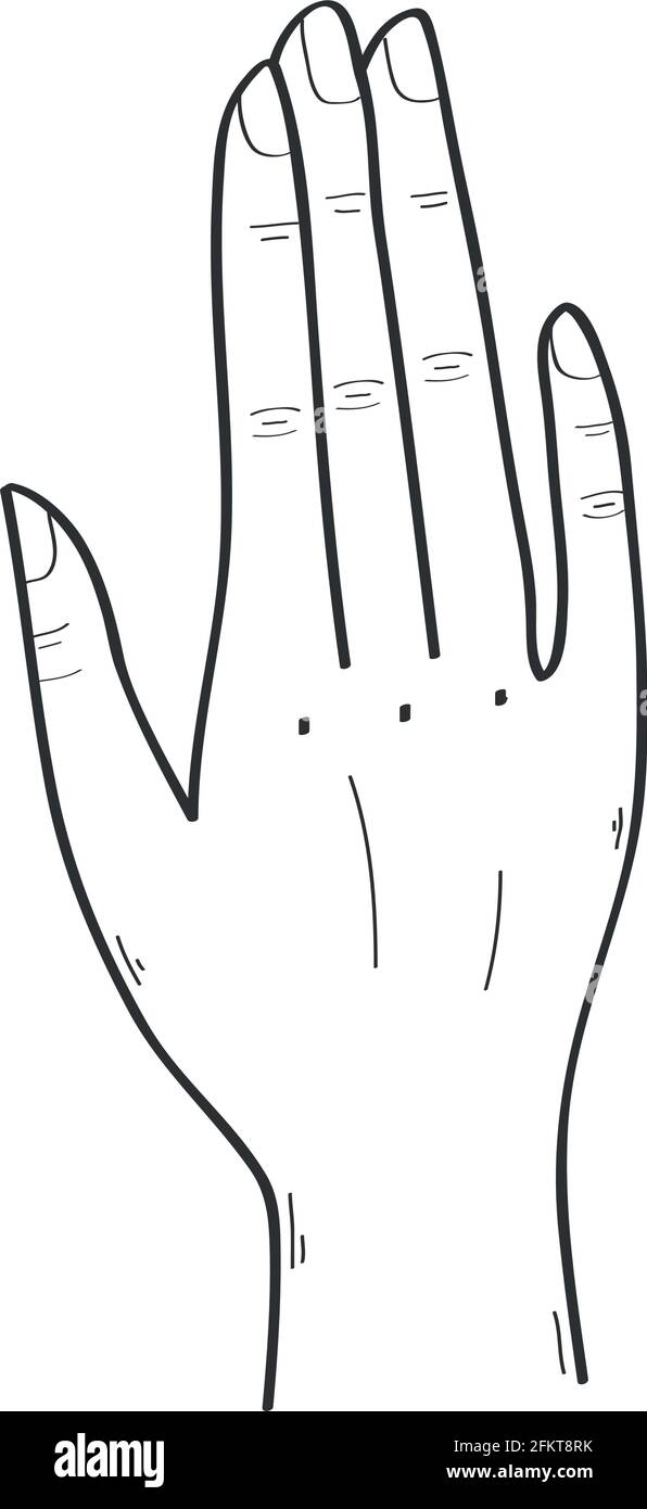 hand stop expression Stock Vector Image & Art - Alamy