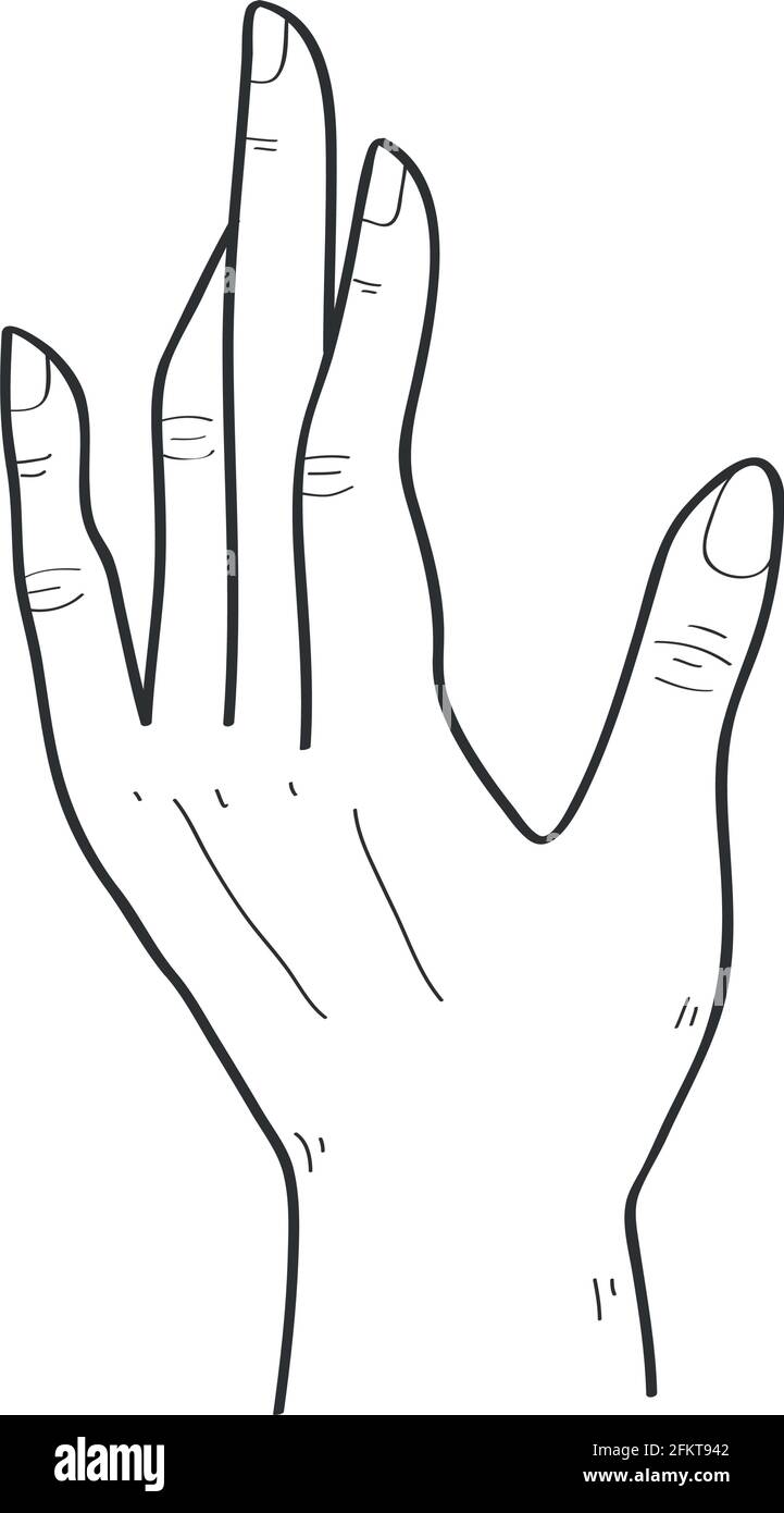 b hand expression Stock Vector Image & Art - Alamy