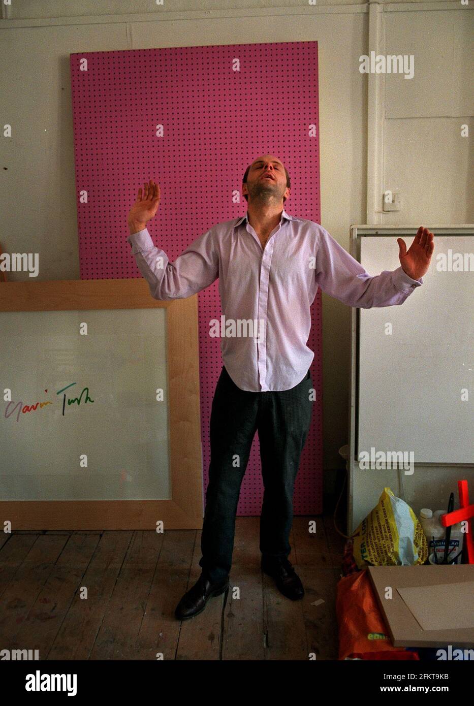 GAVIN TURK AUG 1999 Stock Photo - Alamy