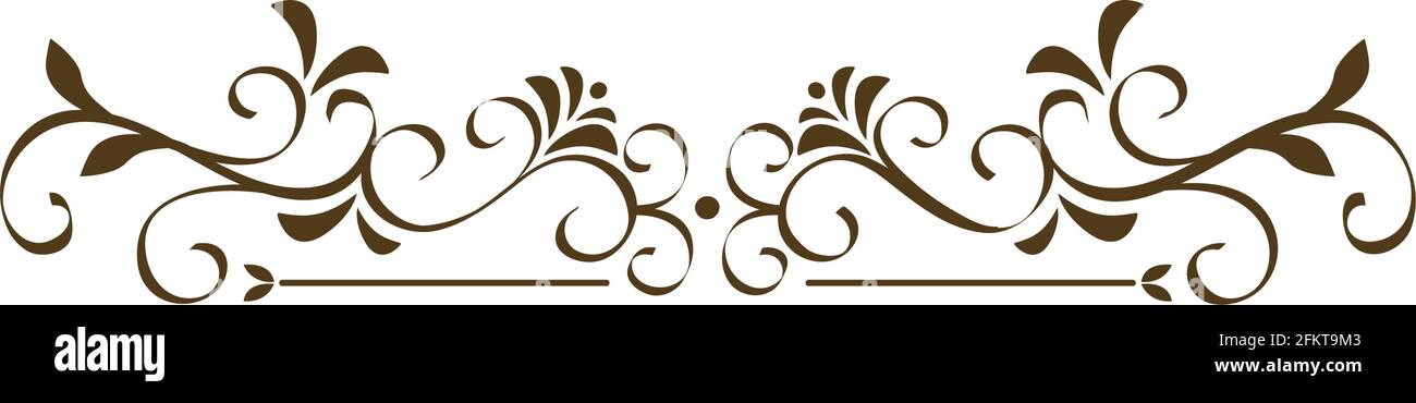 victorian divider classic Stock Vector Image & Art - Alamy