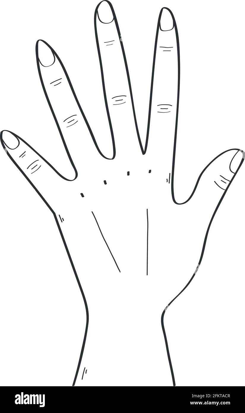 stop hand expression Stock Vector Image & Art - Alamy