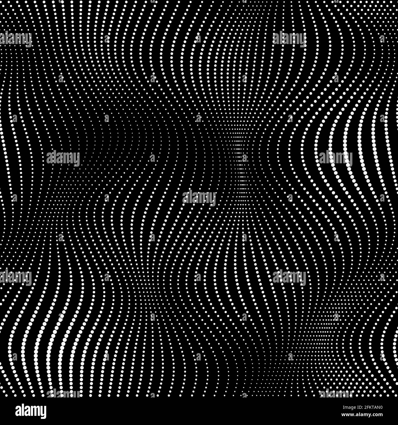 Seamless wavy array of dots pattern for print or digital use Stock ...