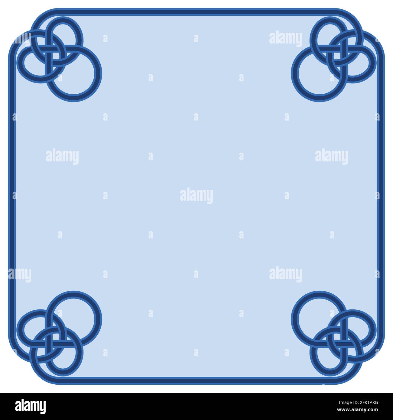 Interlaced lines frame vector design, interlaced frame for text ...