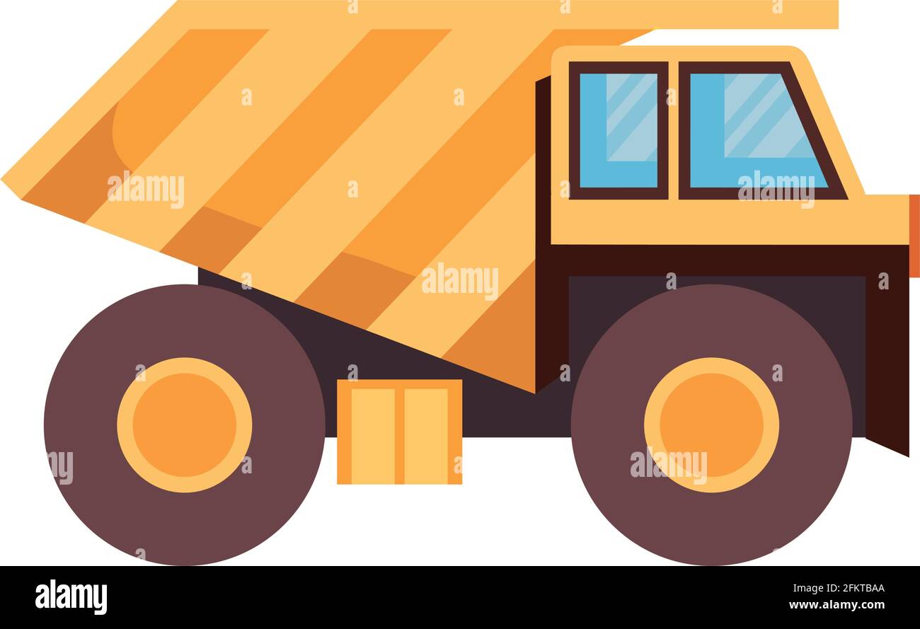mine dump truck Stock Vector Image & Art - Alamy