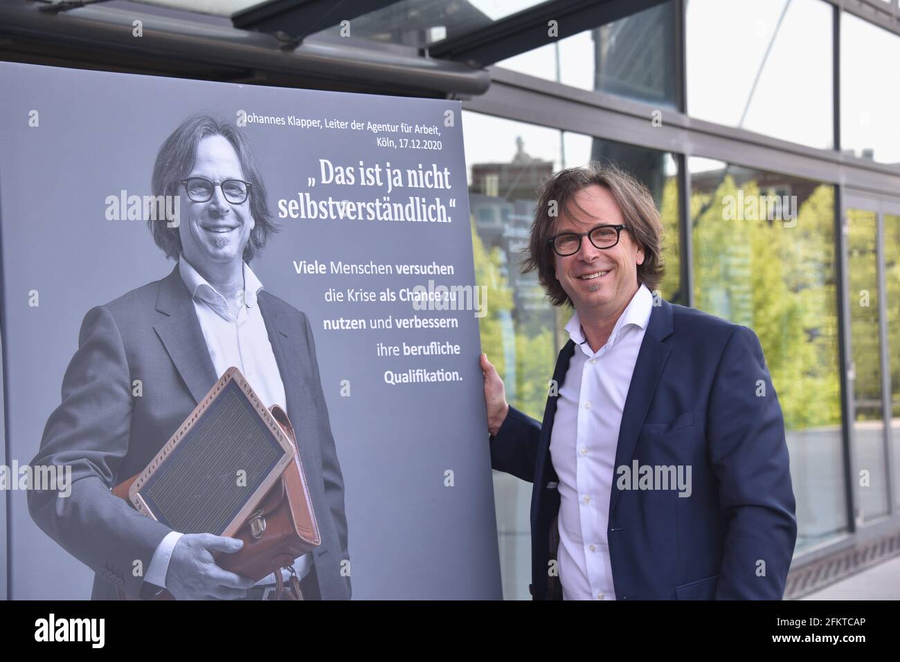 Cologne, Germany. 03rd May, 2021. Johannes Klapper, Chairman of the ...